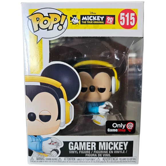 Disney | Toys | Funko Pop Gamer Mickey Vinyl Figure | Poshmark